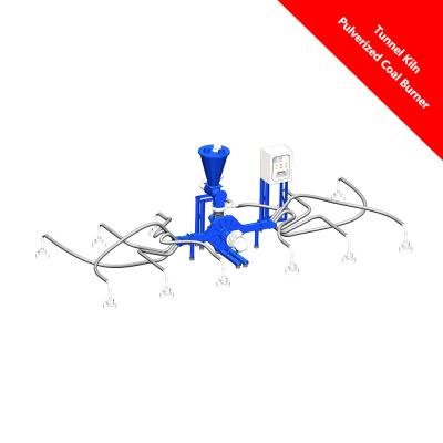 Cina Hoffman Forno di mattoni macchina termica bruciatore di carbone polverizzato per forno di galleria in vendita