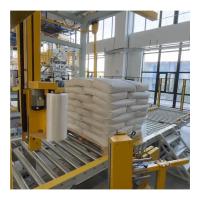 China Automatic Stretch Wrap Packing Machine for High Efficiency Brick Packaging with Cost Savings and Strong Protective Performance for sale