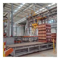 China Fully Automatic Robot Loading Brick Packaging Machine with One-Touch Brick Type Switching for Efficient Brick Unloading System Fully Automatic Block Making Machine for sale