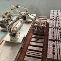 China Automatic Brick Stacking Machine with 800kg Robot Unloading Capacity and One-Touch Brick Type Switching for Efficient Palletizing for sale