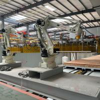 China Automatic Brick Stacking Machine with 800kg Robot Unloading Capacity and One-Touch Brick Type Switching for Efficient Palletizing for sale
