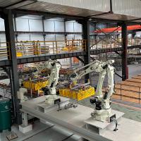 China Automatic Brick Stacking Machine with 800kg Robot Unloading Capacity and One-Touch Brick Type Switching for Efficient Palletizing for sale