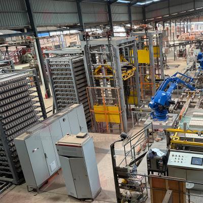 China Fully Automatic Fly Ash Bricks Machine with 24/7 Continuous Operation and One-Touch Adjustment for Brick Loading and Unloading System for sale