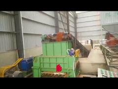 Verwerking van grondstoffen 30 - 40m3/h Dubbelgezette rolbreker Tandrolbreker