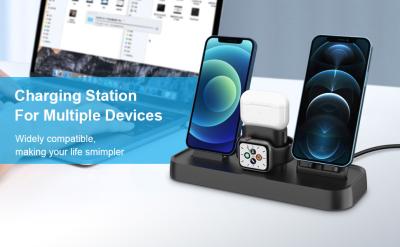 Cina caricatore senza fili di Iphone Airpod Iwatch del supporto del caricatore di 7.5w 5w Q3.0 Qi in vendita