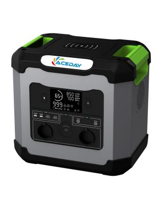 China Central elétrica portátil 1200W do lítio da bateria 32140 de ROHS LifePO4 ADS1200 à venda