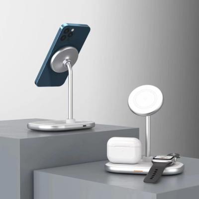 Cina supporto senza fili magnetico del caricatore di 10watt Qi orizzontalmente o verticalmente W31 in vendita