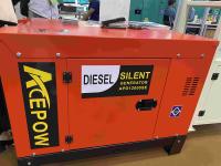 China Red High-Performance Canopy Generator Set with Low Noise electric generator set for sale