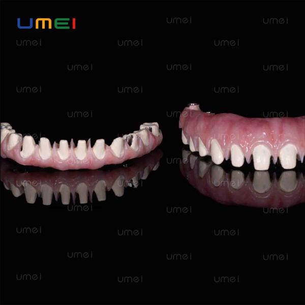 Quality Monolithic Zirconia Bridge , Biocompatibility Full Arch Implant Bridge for sale