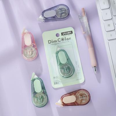 China Customized Correction Tape With Upgrade Silent Gear Comfortable Grip Correction Tape Roller 12m for sale