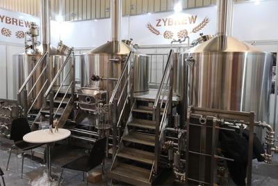 China Traditional Three Vessel Brewhouse for sale