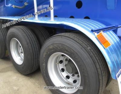 China 30 40 50 60m3 Cbm Pneumatic Bulk powder Cement Tank Trailer with Q235 material for sale