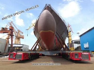 China 4 6 Axles lines Goldhofer Pst SL Self-Propelled Modular Transporter Trailer Spmt with Material Q690 for sale