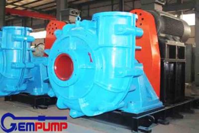 Horizontal Minerals Processing Mining Abrasion Corrosion Resistant Centrifugal Slurry Pump