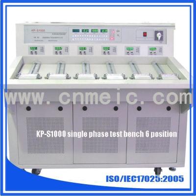 China Single phase 6 position test system for energy meter calibration for sale