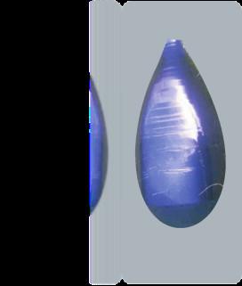 Cina Zaffiro operato di colore di elevata purezza, Sapphire Boule Rodstock sintetica in vendita