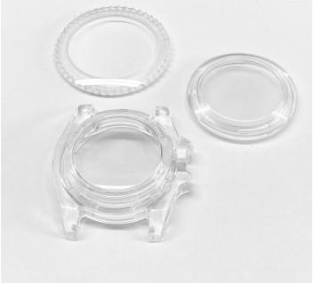 China peças de gerencio do relógio da moldura de 40mm Sapphire Crystal Watch Case With Sapphire à venda