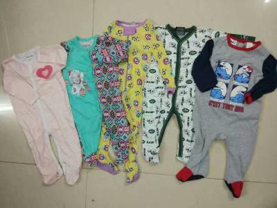 China cheap assorted designs & size full sleeve autumn spring cotton baby romper BB onesie unisex creeping One-Pieces for sale