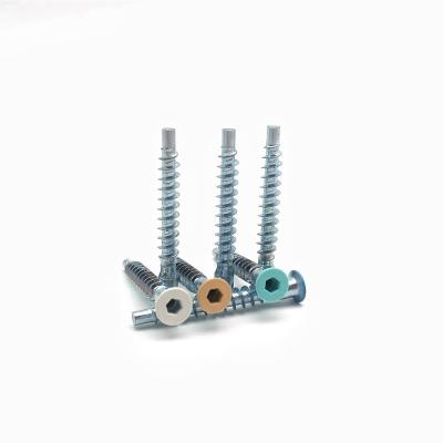 China Galvanized Countersunk Head Hexagonal Socket Roller Coaster Straight Trimming for sale