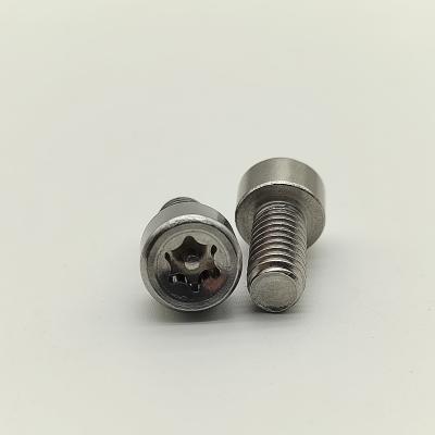 China Torx T Drive Style Tamper Proof A4-80 TR Cap Screws Chemical Resistance for sale