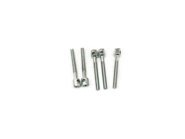 Carbon Steel Cross Groove Single Hole Galvanized Meter Screws M3*25