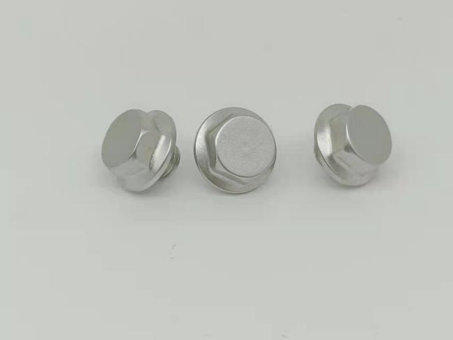 M8X5.5 Stainless Steel Electrolytic Polishing Car Wheel Modified Decoration Rivets Hexagonal Decorative Rivets