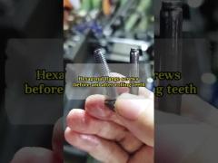 Los tornillos de auto-toque son más fuertes y se mantienen más rápidamente