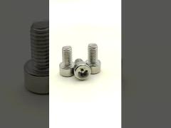 Verzinkte veiligheidsschroeven met aanpasbaar aandrijvingstype, niet-magnetische prestaties, algemene beveiliging, Guanbiao Hardware