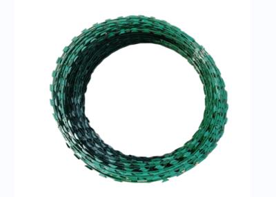Cina Q235 PVC Razor Barbed Concertina Wire Coil Alta sicurezza in vendita