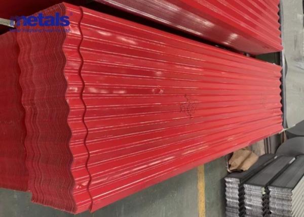Quality Prepainted PPGL PPGI Steel Coils Galvanized Corrugated Metal Roofing Sheet for sale