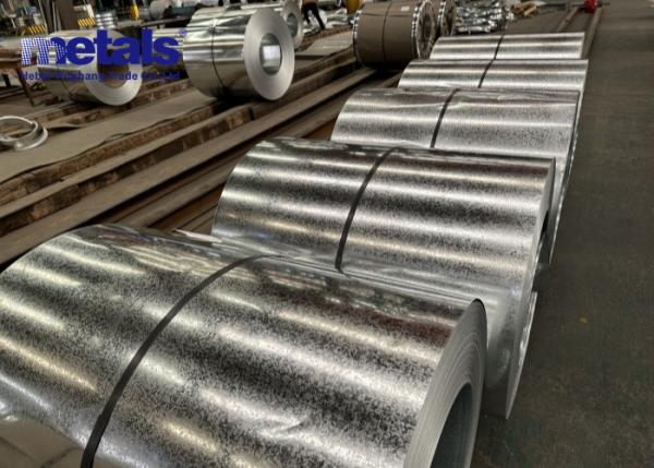 Quality Hot Dipped Galvanizing GI Steel Coil Zinc Coating 40g-400g Regular Spangle for sale