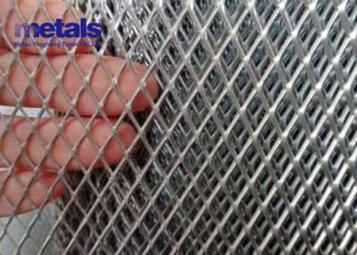 China Anti Slip Corrosion Resistant Expanded Metal Square Mesh Multi Purpose Construction Te koop
