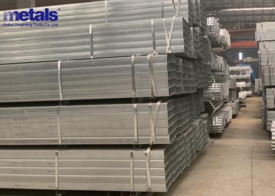 Cina Tubo di acciaio galvanizzato quadrato immerso a caldo 40x60 1 pollice per la costruzione in vendita