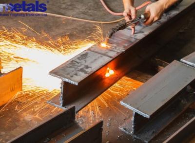 China Factory Direct Sale Customized Galvanized H-Beam Steel I Beam Steel Structural Steel Top Beam for sale