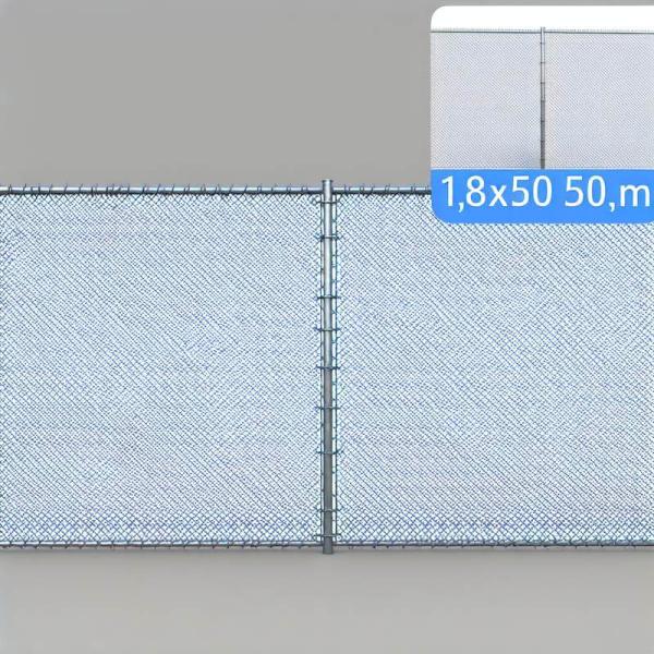 Quality Galvanized Chain Link Mesh Fence 50x50mm 1.8m Height for Stadium for sale