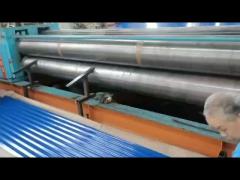 Gague 28  Corrugated Steel Roofing Sheet Color Coated  PPGI/PPGL  750x2400mm