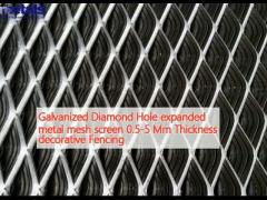 Carbon Steel Walkway Expanded Plate Mesh Perforated Metal
