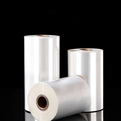 China Clear Center Fold POF Low Temperature Shrink Wrap 12-20um for Chocolate Packaging for sale