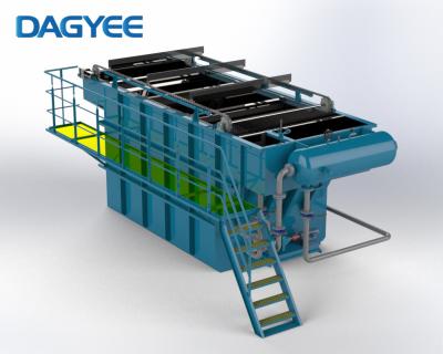 中国 有効な良固体分離によって分解される空気浮遊の排水処理プロセス システム 販売のため