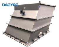 China Horizontal Plate Clarifier Lamella Separator 5-100 m3/h Inclined Plate Sedimentation Tank for sale