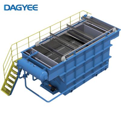 Cina SUS304 ha dissolto gli oli di rimozione delle unità di flottazione dell'aria e Fats Optimising inossidabili circolari DAF Filter in vendita