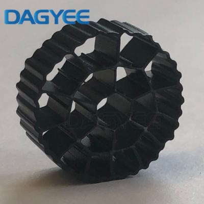 China Portador superior químico del HDPE K3 MBBR del negro del grado en venta