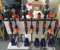 China 15780L 6.4KW SUS304 Liquid Polymer Mixing System Automatic Dosing Unit for sale