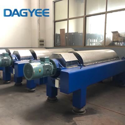 Cina Centrifuga orizzontale ad alta velocità del decantatore di separazione SS304 316 per la trasformazione dei prodotti alimentari in vendita