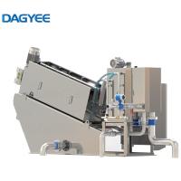 China Sludge Dewatering Screw Press 90-150 kg/h DS Capacity Multi-Disc Dehydrator for Wastewater Treatment for sale