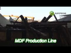 MDF / HDF Multi-Openings Production Line with Capacity of 180~500 m³ / Day