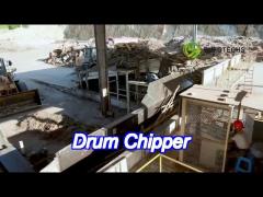 2000 mm Rotordiameter Drum Chipper Capaciteit van 190 M3 / h Voor MDF-productielijn