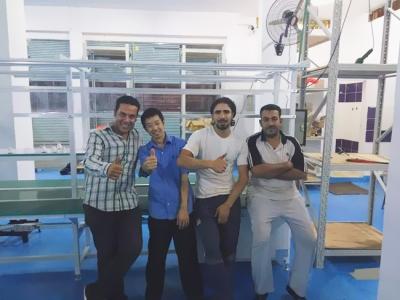 China Linha de montagem de correia de precisão confiável para fabricação de semicondutores para Carst à venda