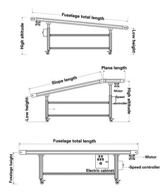 중국 소음에 민감한 영역에 대한 조용한 작동 ESD 벨트 컨베이어 라인 판매용
