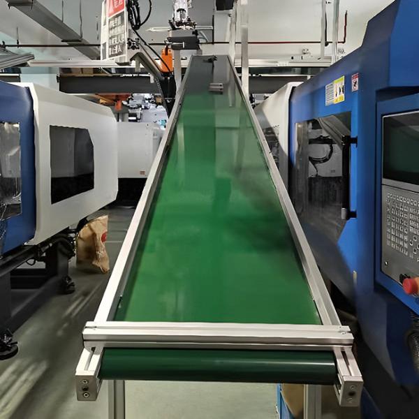 Quality Aluminum Iron Lean Pipe ESD Belt Conveyor Line For Textile Apparel Manufacturing for sale
